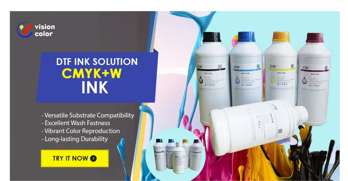 White for DTF for Ink Tank for DTF Pigment for Ink for Digital Printing ...
