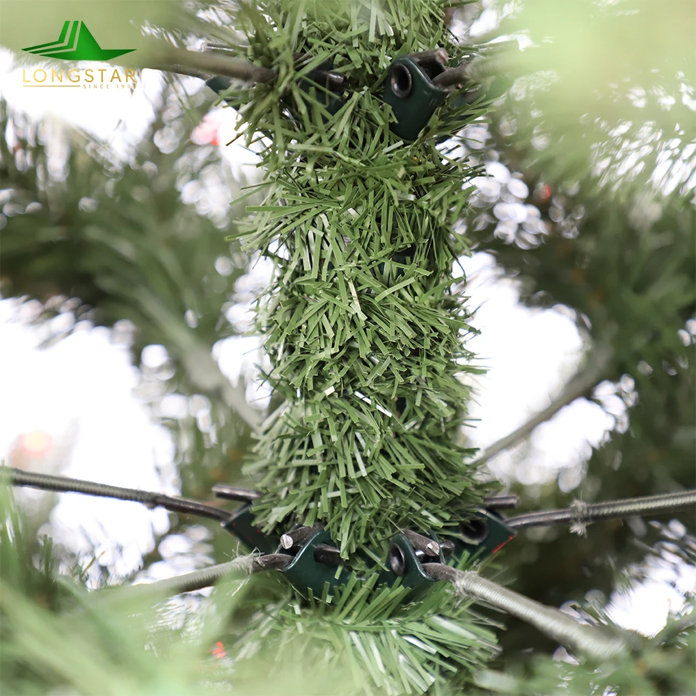 7ft Hot Selling Premium Hinged Pe Pvc Christmas Tree Easy Assembly ...