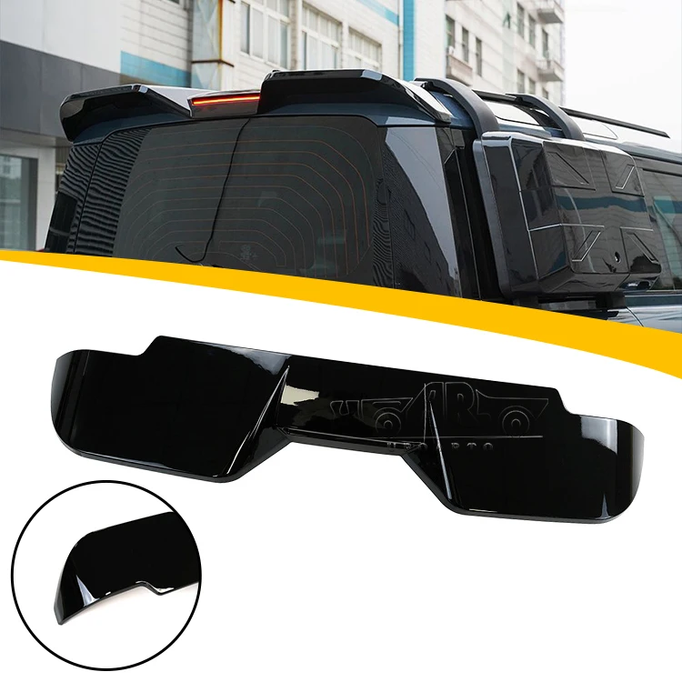 Haosheng Car Accessories Abs Carbon Fiber Rear Roof Spoiler Wing For ...
