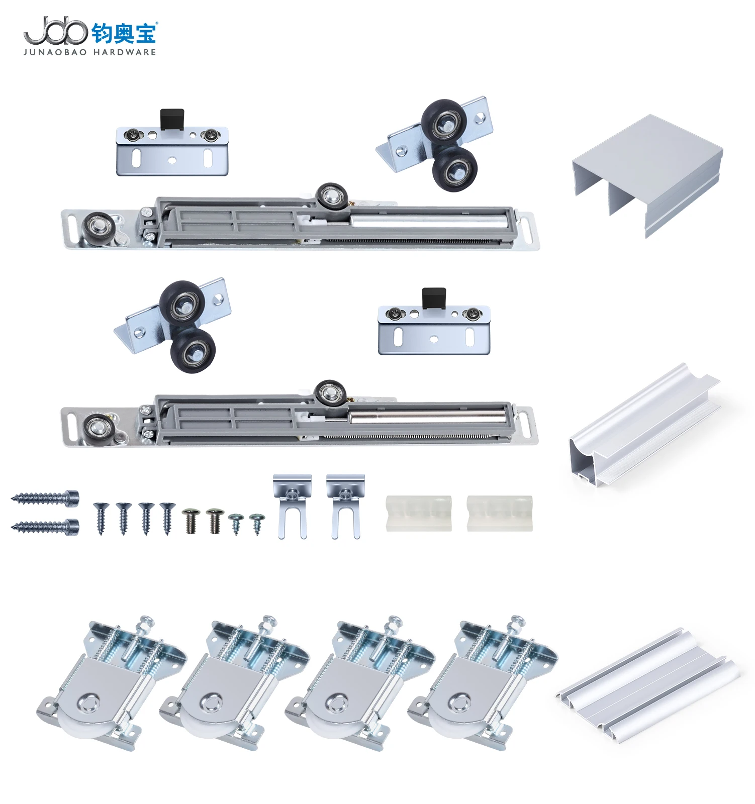Job Sliding Door Bottom Guide Wardrobe Sliding Door Roller System ...