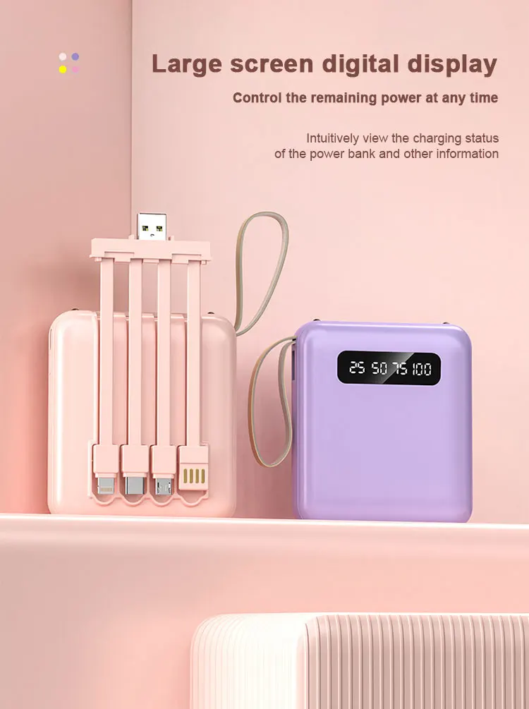 Ultra Slim Portable Mini Power Station 20000mah Mobile Power Banks ...