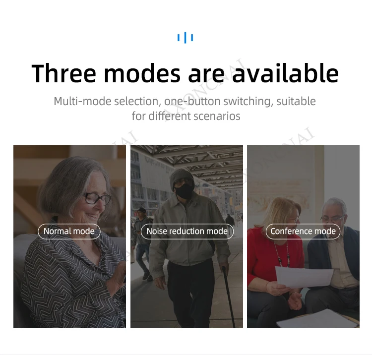 A-133 2022 Open Ear Hearing Aid Receive Headphone Air Conduction ...