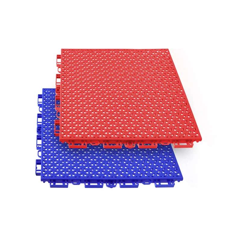Multi-functional Plastic Flooring Tiles for Sport Courts