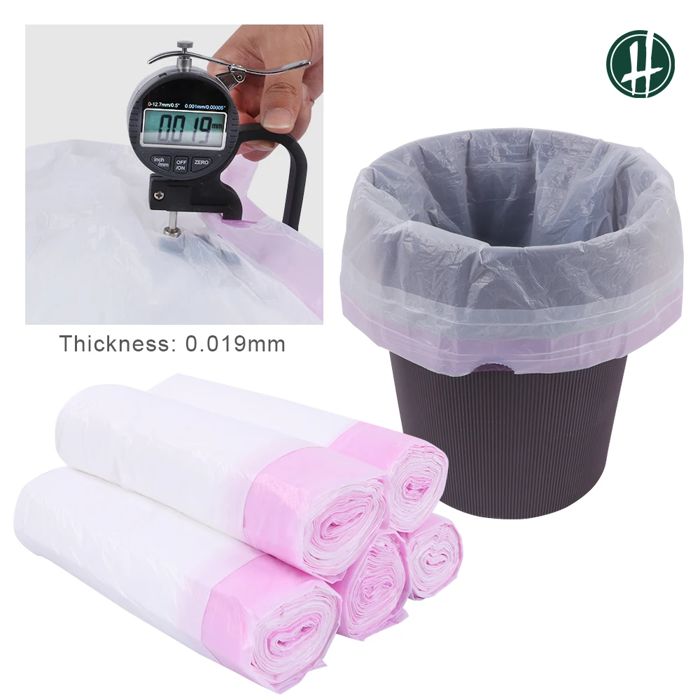 Custom Shape Thick Plastic Trash Bags - Durable & Versatile