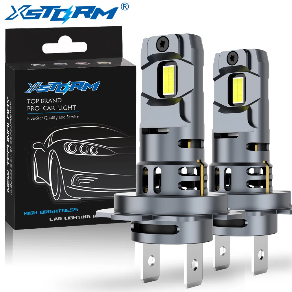 Xstorm H7 Led Headlight Bulb Mini Wireless 60w 20000lm 6500k Csp For ...