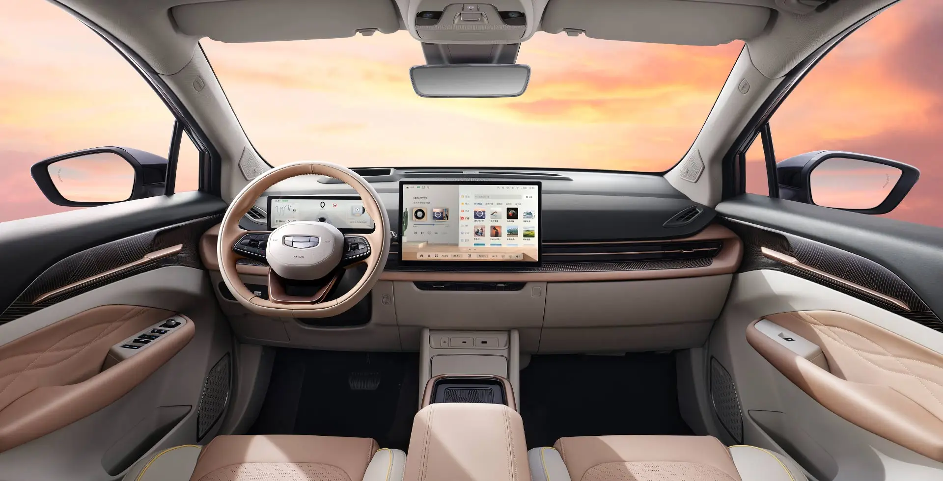 Hot Sales 2022 Geely Geometry M6 450/580km New Energy Vehicles - Buy Electric Vehicles Suv,Geely ...