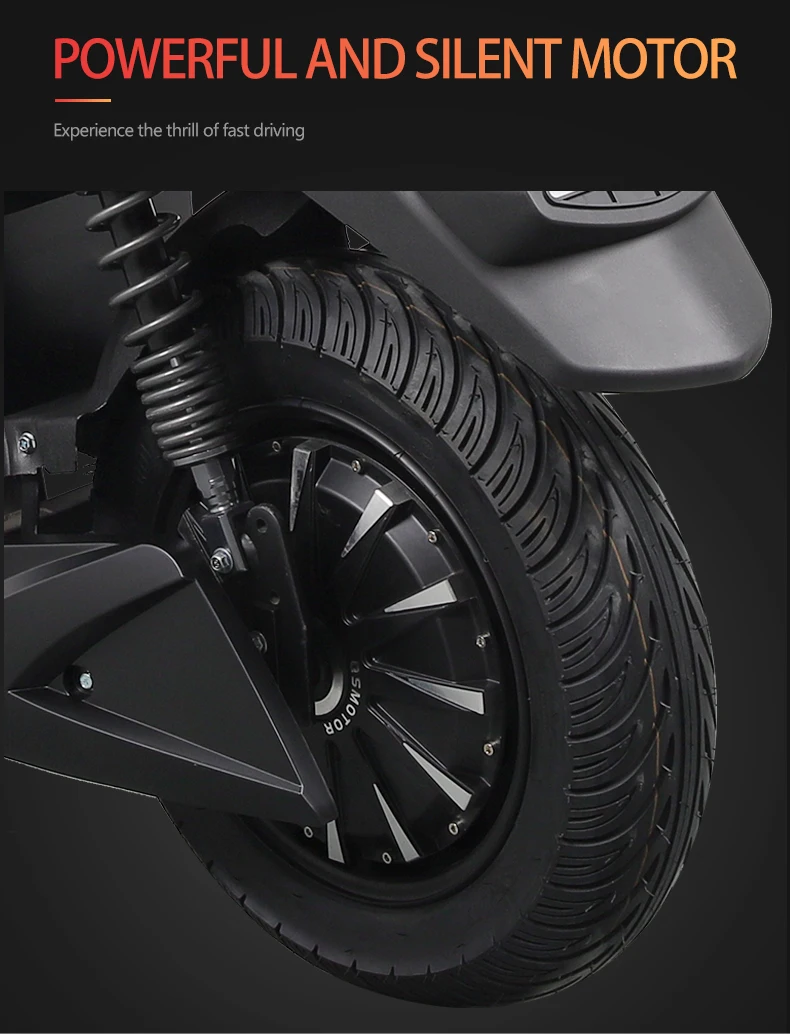 Big Size Wheels and Pedal 3000W 5000W Electric Racing Scooter ...