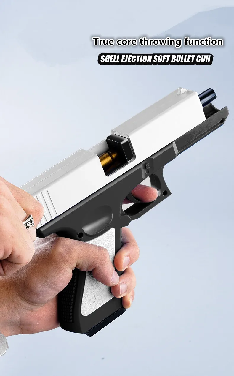 Glock Fully Automatic Projectile Soft Gun Empty Bin Lifting Machine ...