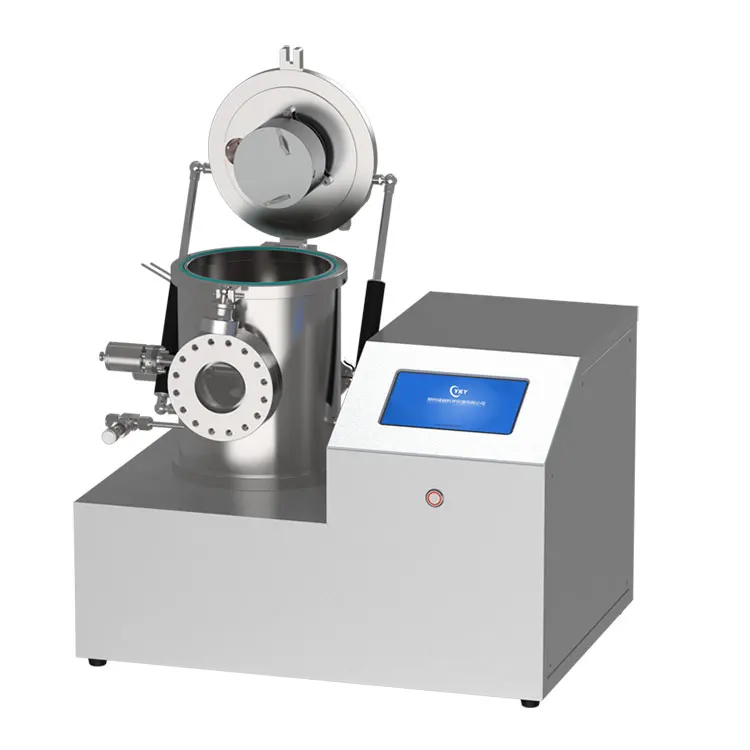 Laboratory Dc/rf Dual-head Vacuum 2" Magnetron Tabletop Sputtering ...