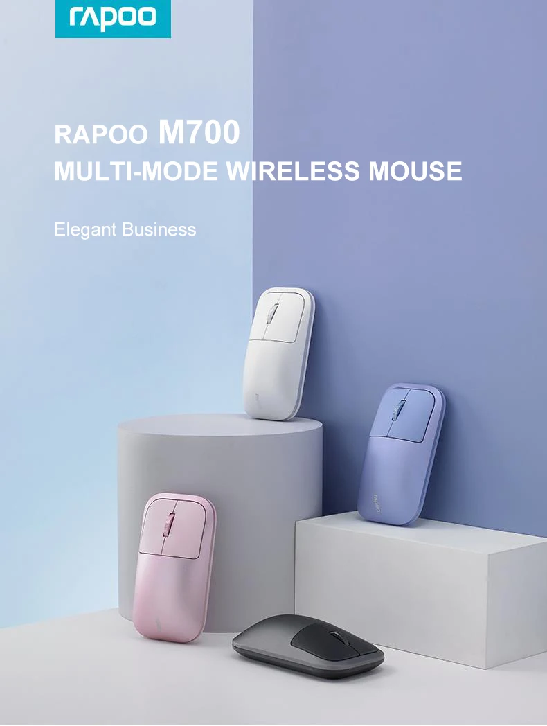 Rapoo M700 Wireless Mouse - Ergonomic & Programmable