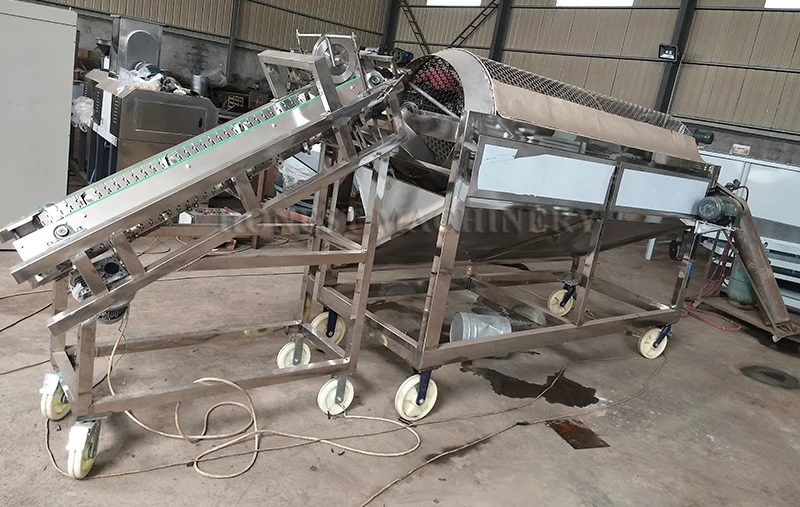 High Automation Cocoa Beans Shell Machine / Coffee Bean Peeling Machine ...