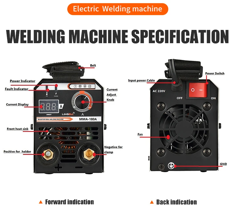 Maquina De Soldar 1-83 Lingba Mma 105a 110/220v Mini Welder Manual ...