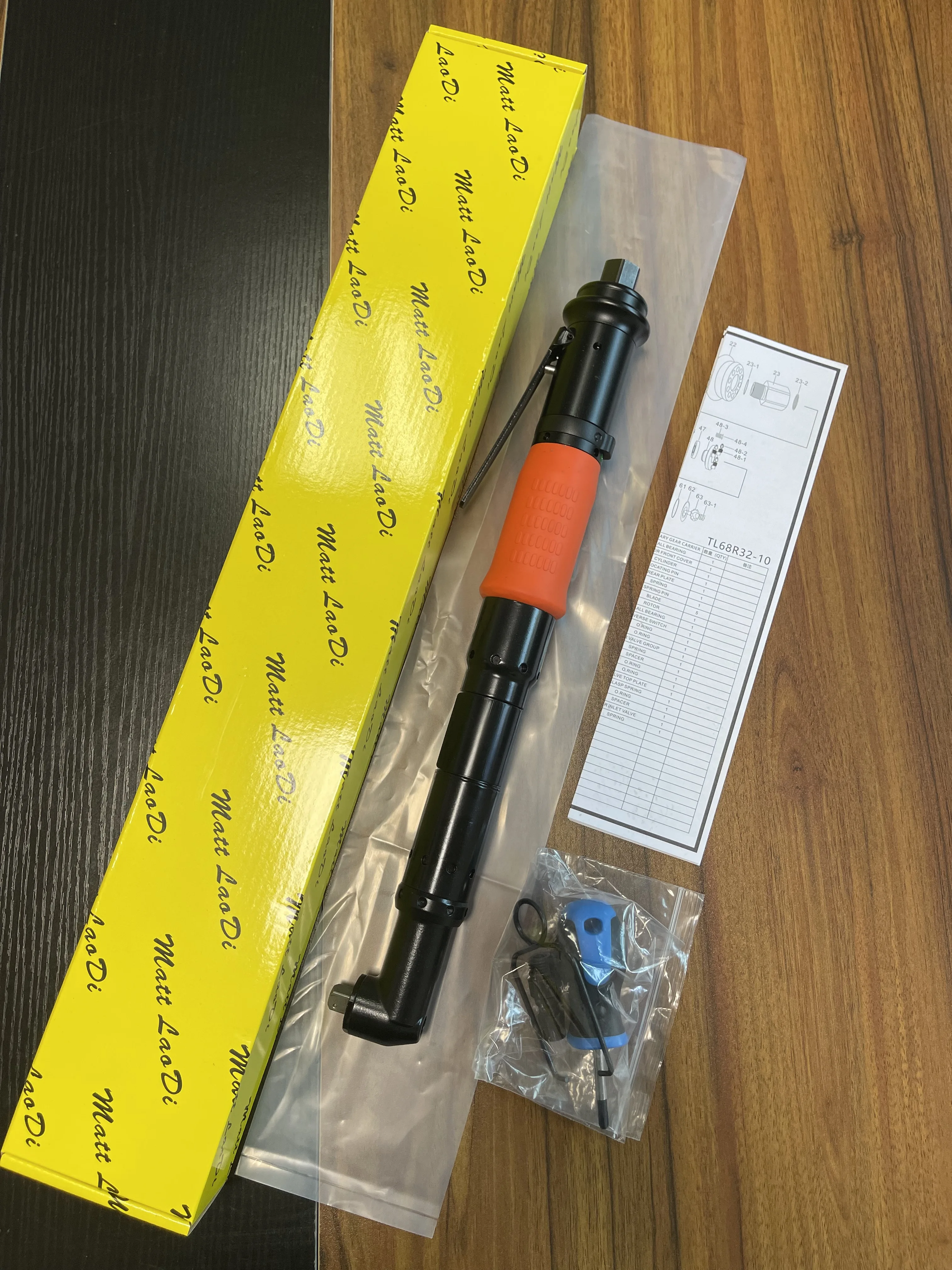 High Quality Angle Air Nutrunner Max Torque 80n.m - Buy Air Nutrunner ...