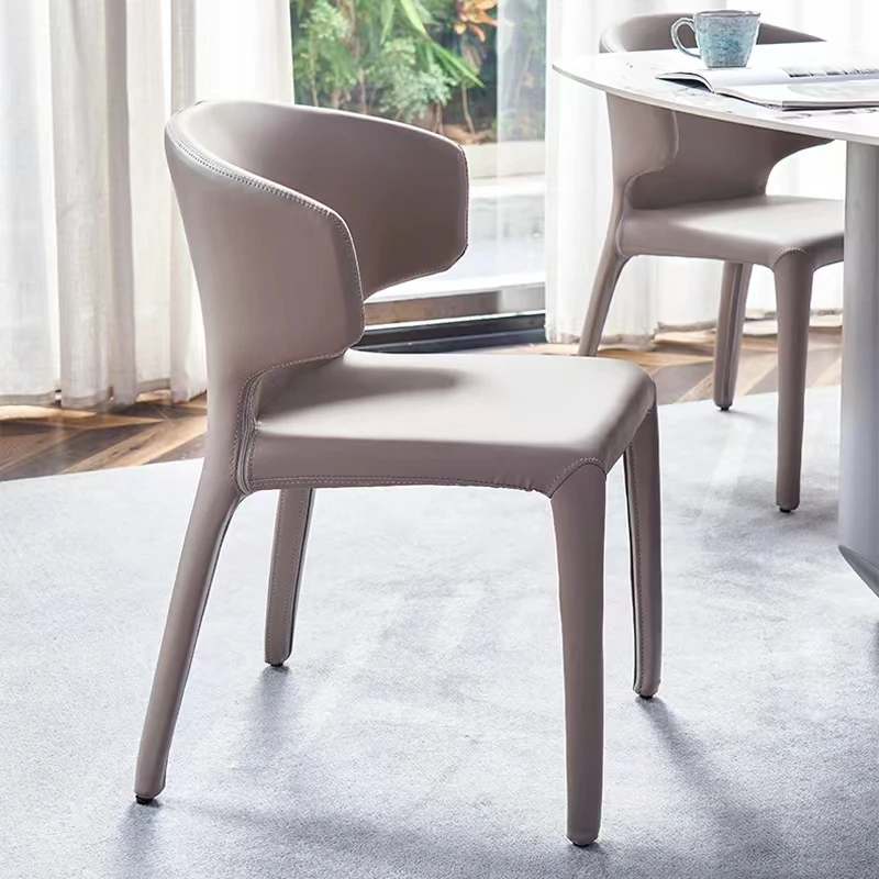 Nordic Luxury Dining Chair Home Modern Minimalist Coffee Chair Spot ...