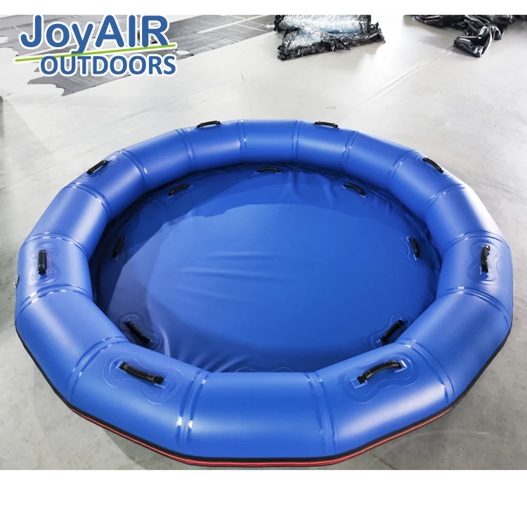Inflatable Swim Raft Games Blue Color 4 Person Family White Water ...