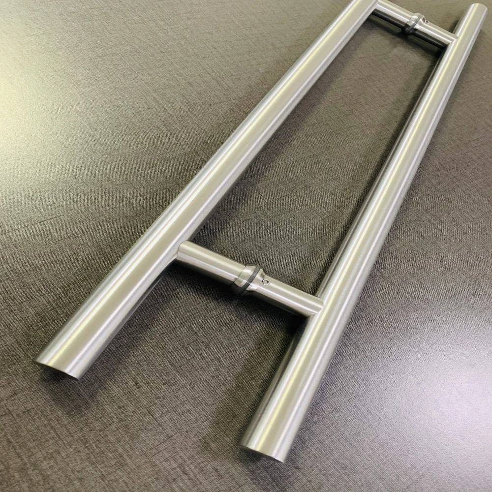 Push Pull Door Handle 300mm High Quality Stainless Steel Polished Large ...