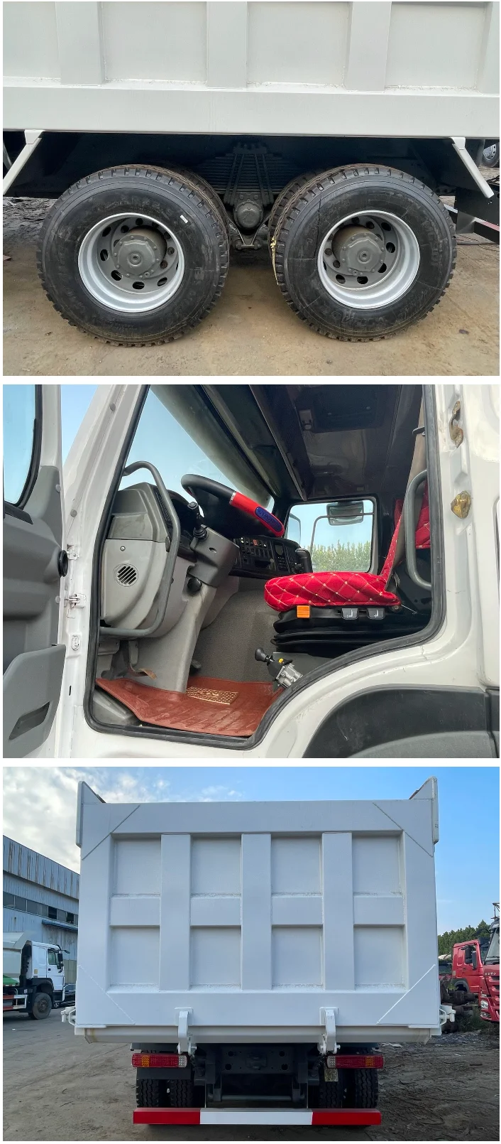 Used Sinotruk Howo 8x4 Dump Tipper Dumper Truck Fo 50 Tons Coal/stone ...