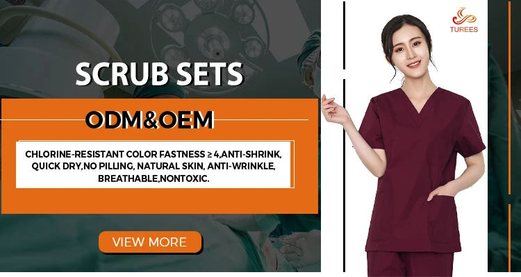 Nurse Uniforms Short Custom Female Polycotton Medical Nurse Uniform ...