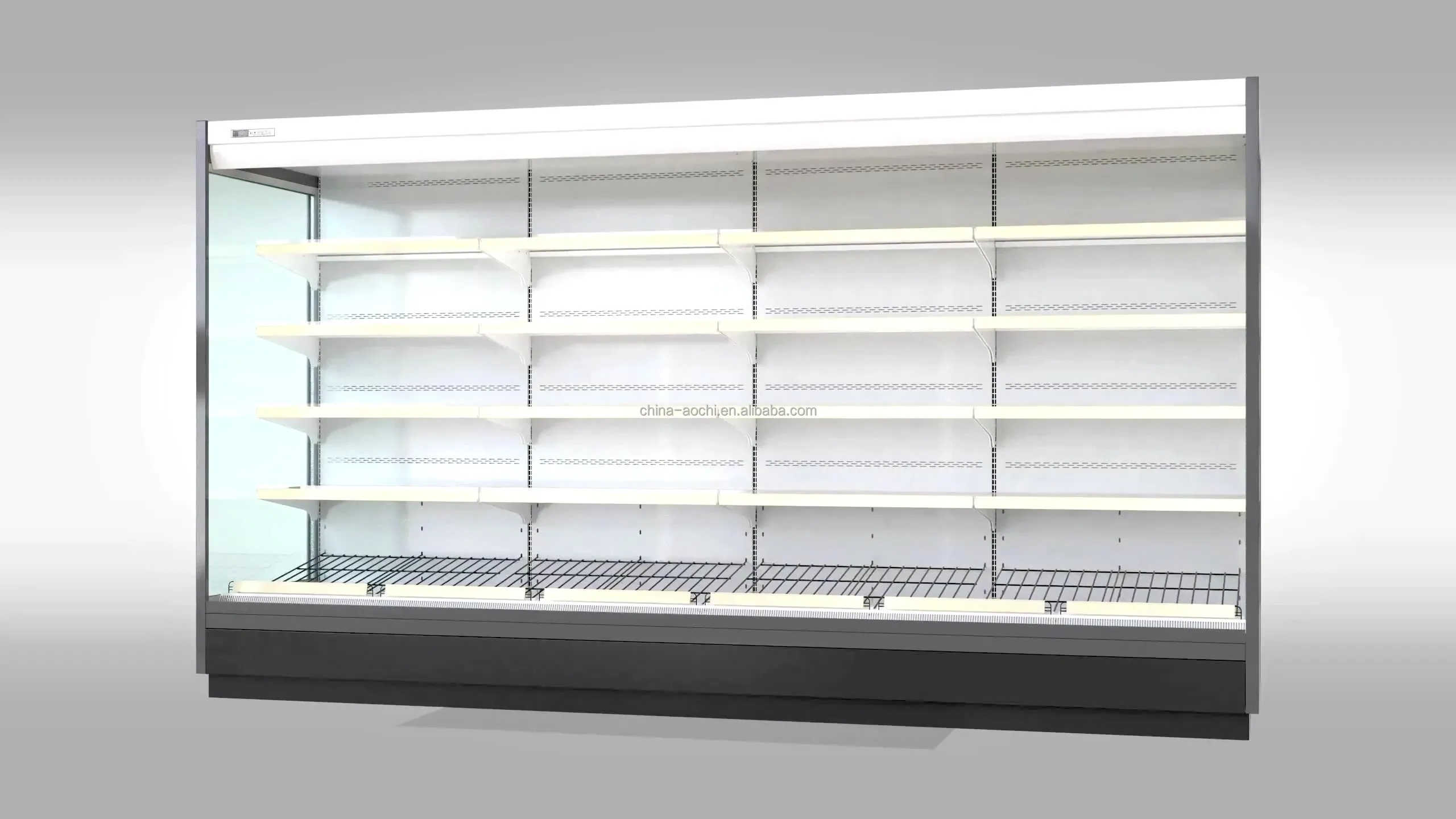 Open Supermarket Refrigerator - Efficient Cooling Solutions