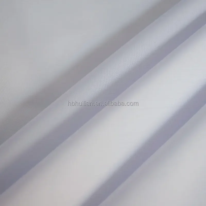 Plain White Robes Woven Polyester Microfiber Spun Fabric Interlining ...