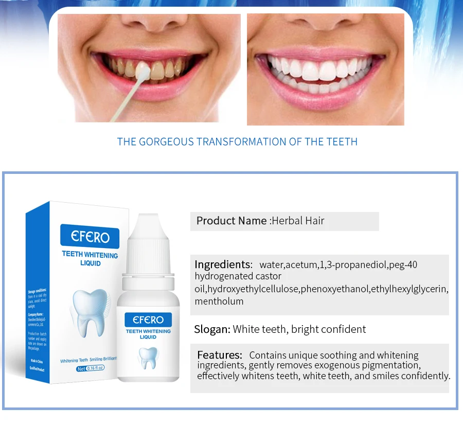 EFERO Professional E Essence - Effective Teeth Whitening