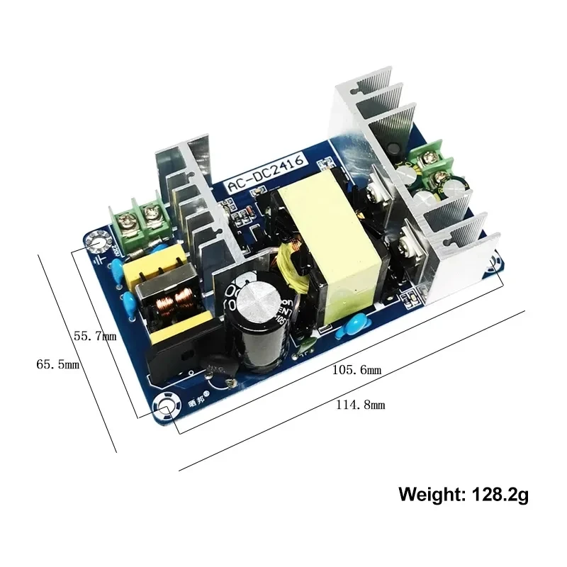 AC 100-240V To DC 36V 5A 180W AC-DC Switching Power Supply Module ...
