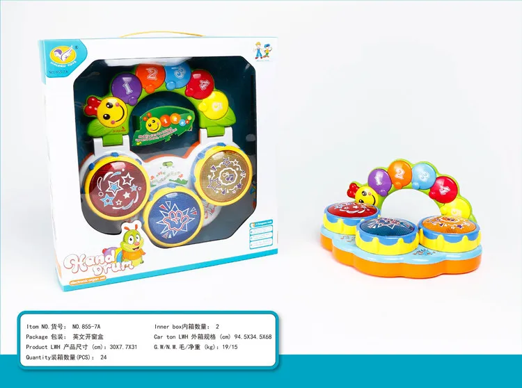 Baby Clapping Drum,Multifunctional Children's Toy For Early Childhood ...