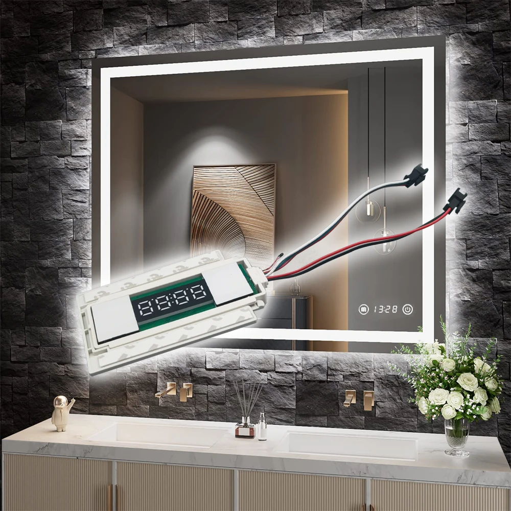 Multi-function Smart Touch Dimmer Switch Integrated Two-button Tircolor ...