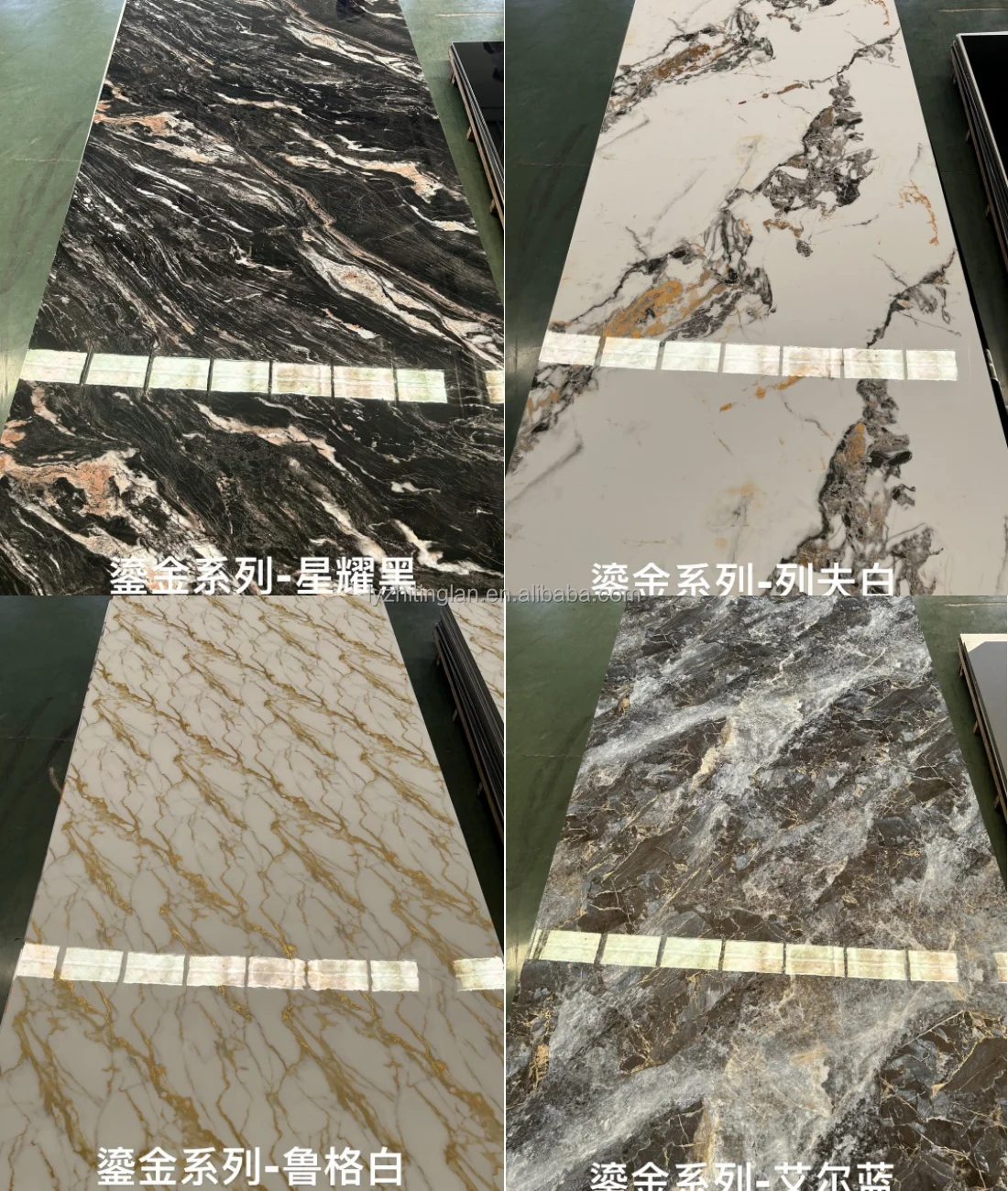 Customizable Pvc Wall Panels With Marble Stone Effects Soundproof and ...