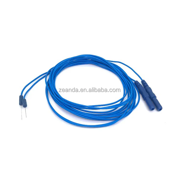 Ecg Ekg Pin Electrode Cable 1.5mm Electrode Needle Ecg Eeg Ekg ...