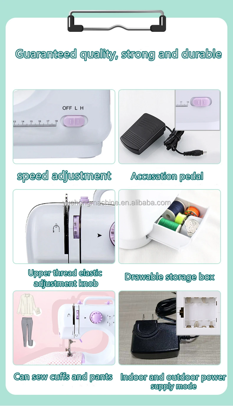 Singer Sewing Machine Household Direct Drive Button Attaching Long Arm ...