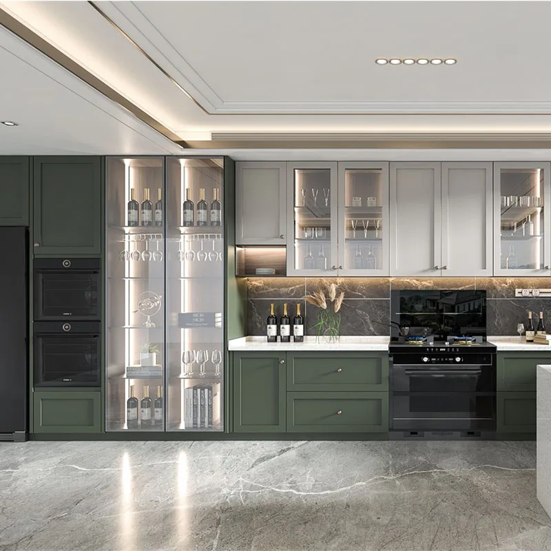 Luxury Australian Design High Quality Kitchen Cabinet Kitchen Designs ...