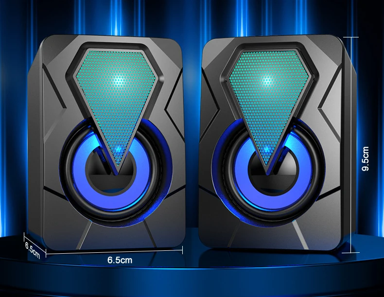 RGB LED Gaming Speakers - Enhance Your Audio Experience
