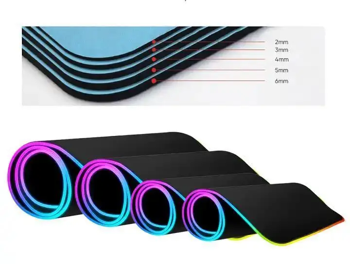 Gaming Mouse Pad Large Size Office Desk Pad Keyboard Mouse Mat For ...