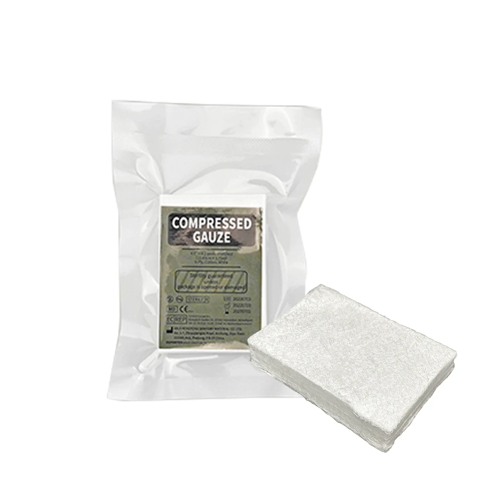 4.5inchx4.1yards 100% Cotton Vacuum Sterile Emergency Fluff Bandage ...