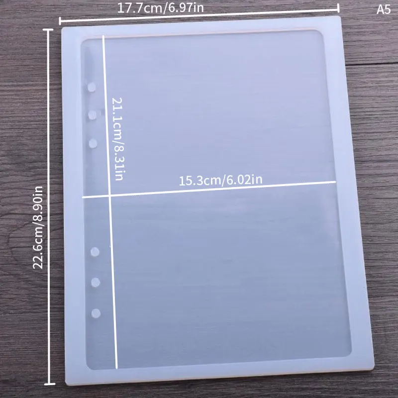 Notebook Cover Resin Casting Molds - DIY Skulpture Crafts