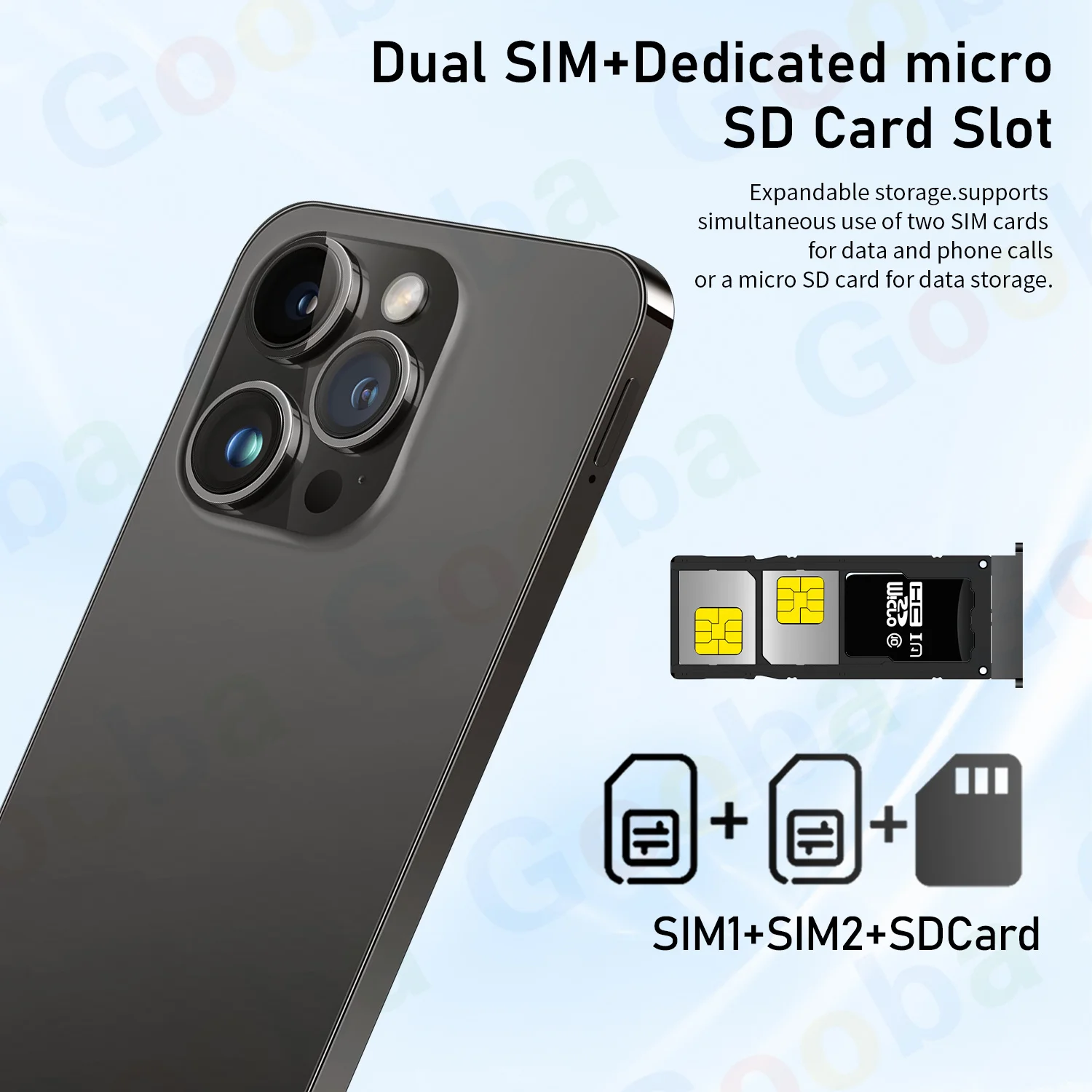 Ready To Ship I15 Pro Max Smart Phone Unlocked Type-c 12gb+512gb ...