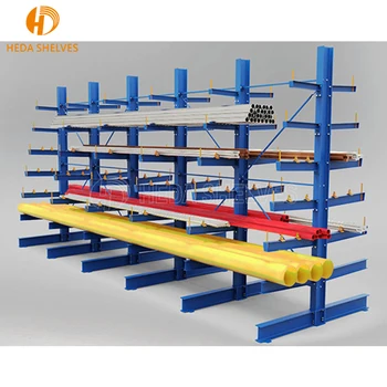Heavy Duty Steel Pipe Cantilever Rack Vertical Pipe Storage Heavy Duty ...