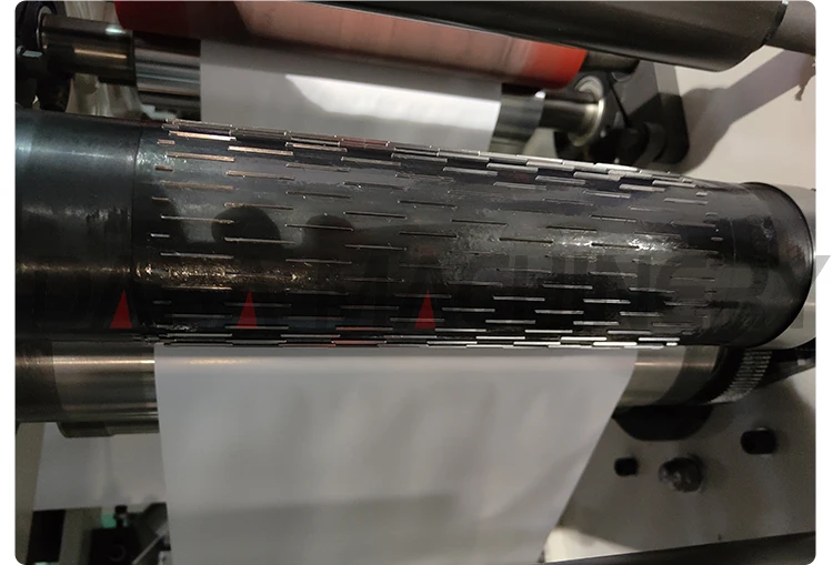 DABA 2 Color Wavy Cut Sequential Label Printing Machine
