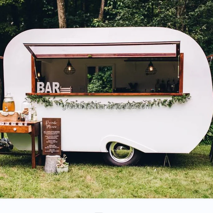 Genuine 2-story Mobile Bar Caravan Food Trailer With Full Kitchen ...