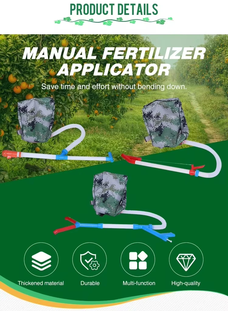 Fertilizer Applicator Bag Spreader Backpack - Easy to Operate