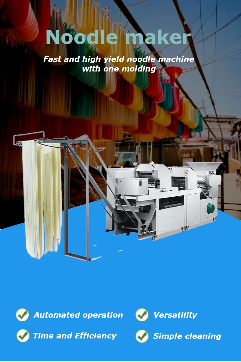 Commercial Industrial Fried Instant Noodle Thread Chinese Noodle ...