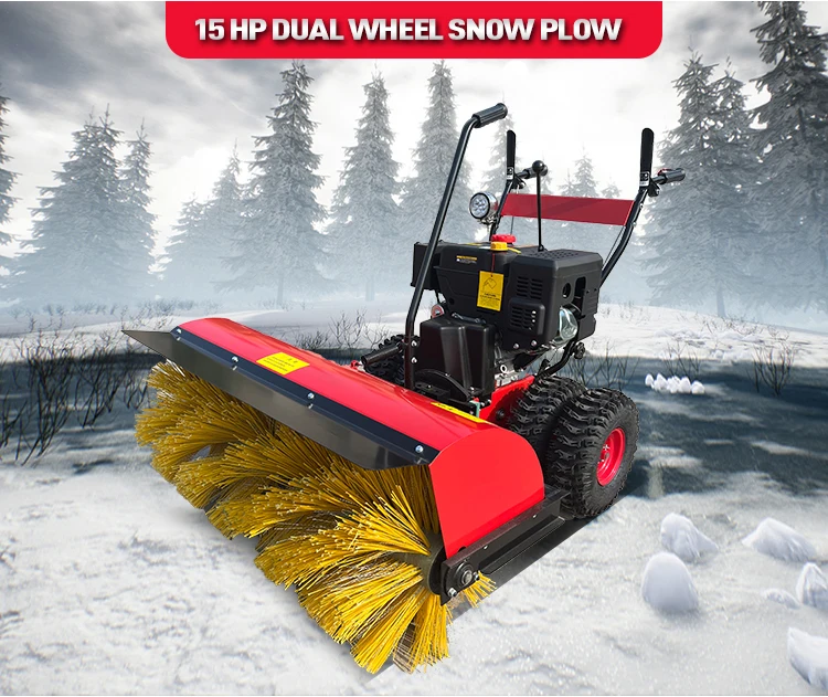 High Efficiency Snow Plow - Snow Sweeper with Driver's Cabin