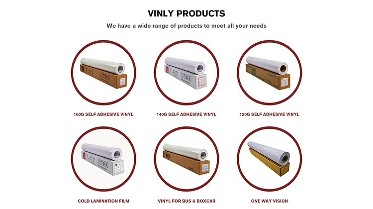 OLFA EJET Self Adhesive Vinyl Sticker Rolls for Printing