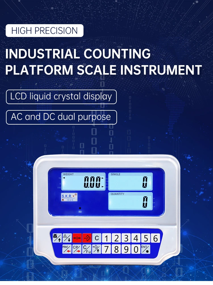 Weighing Scale Indicator Electronic Platform Counting Digital Weighing ...