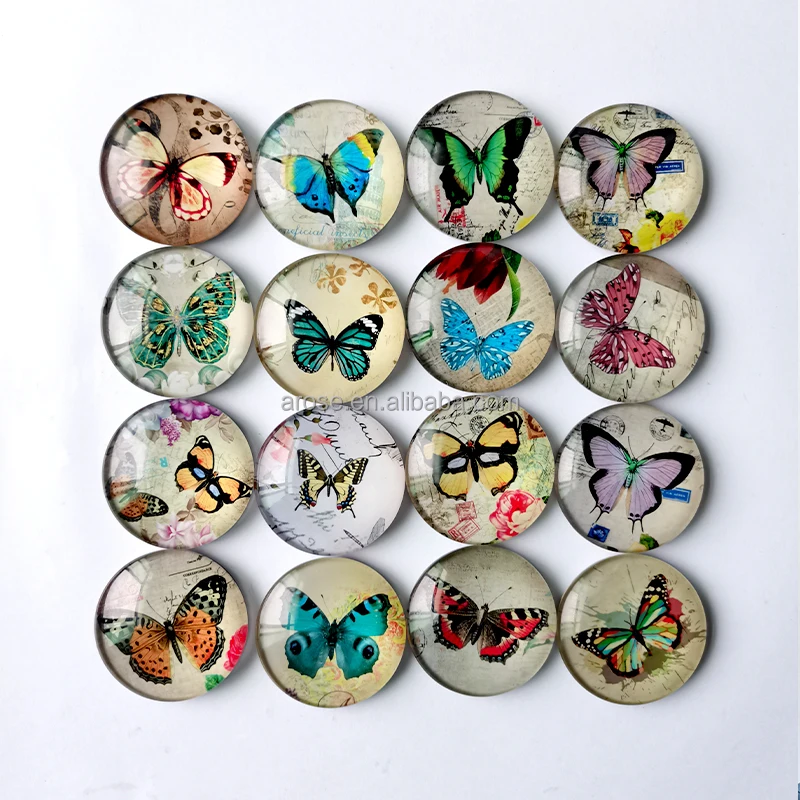 Custom Refrigerator Sublimation Crystal Glass Magnets Impressionist ...