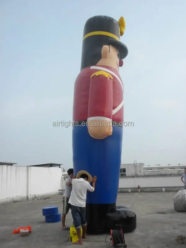 Patriotic Inflatable Policeman Balloon Custom Made Inflatable Soldier ...
