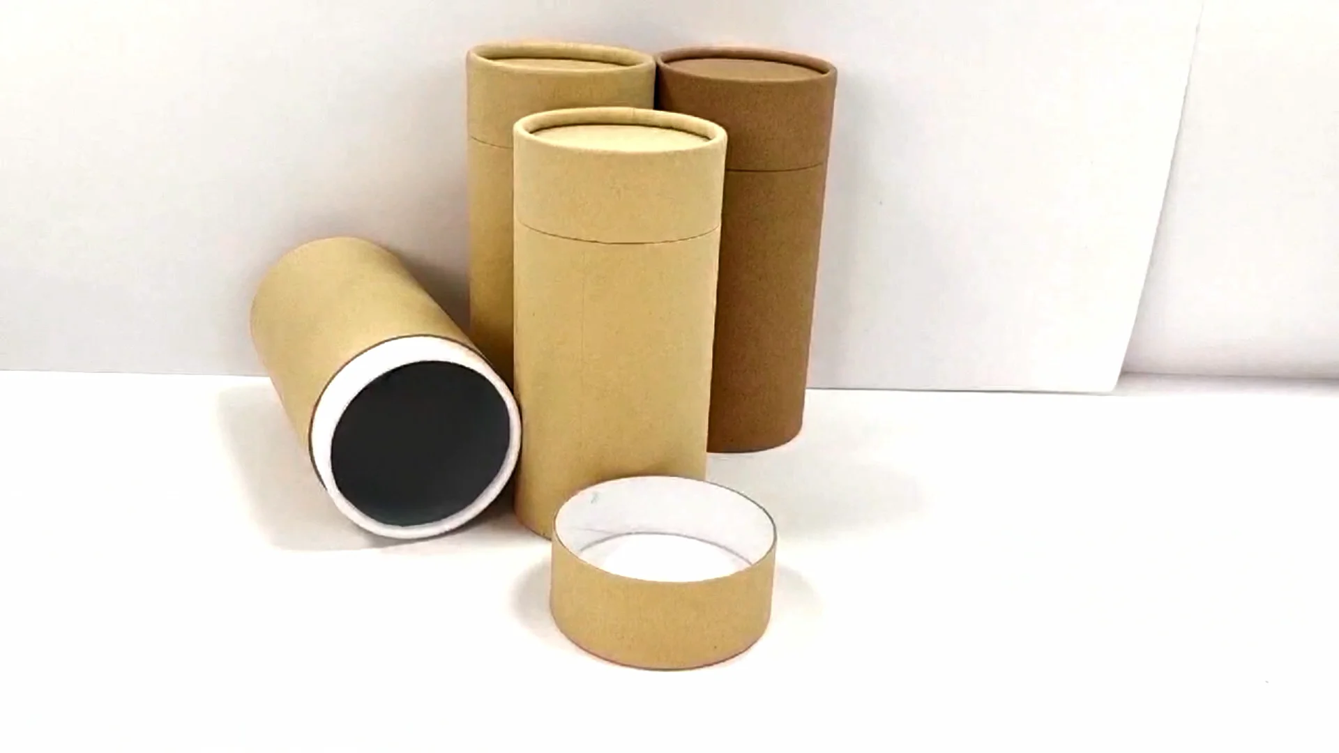 Luxury Round Tube Paper Flower Box Gift Packaging Olive Oil Cylinder ...
