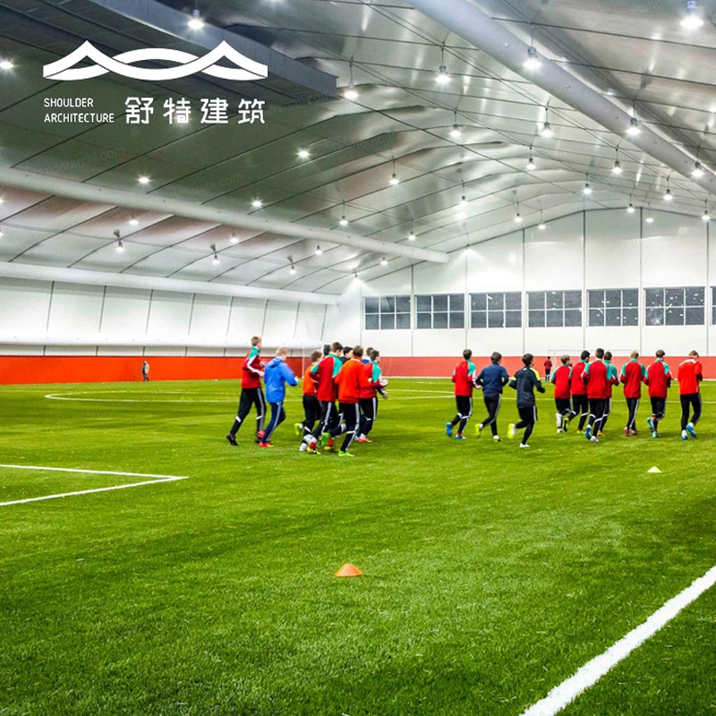 Large 6m Polygon Roof Cover For Soccer Field Big Football Stadium Dome ...