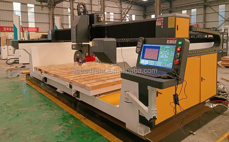 CNC 5 Axis Bridge Cutting Saw Marble Bridge Cutter High Precision ...
